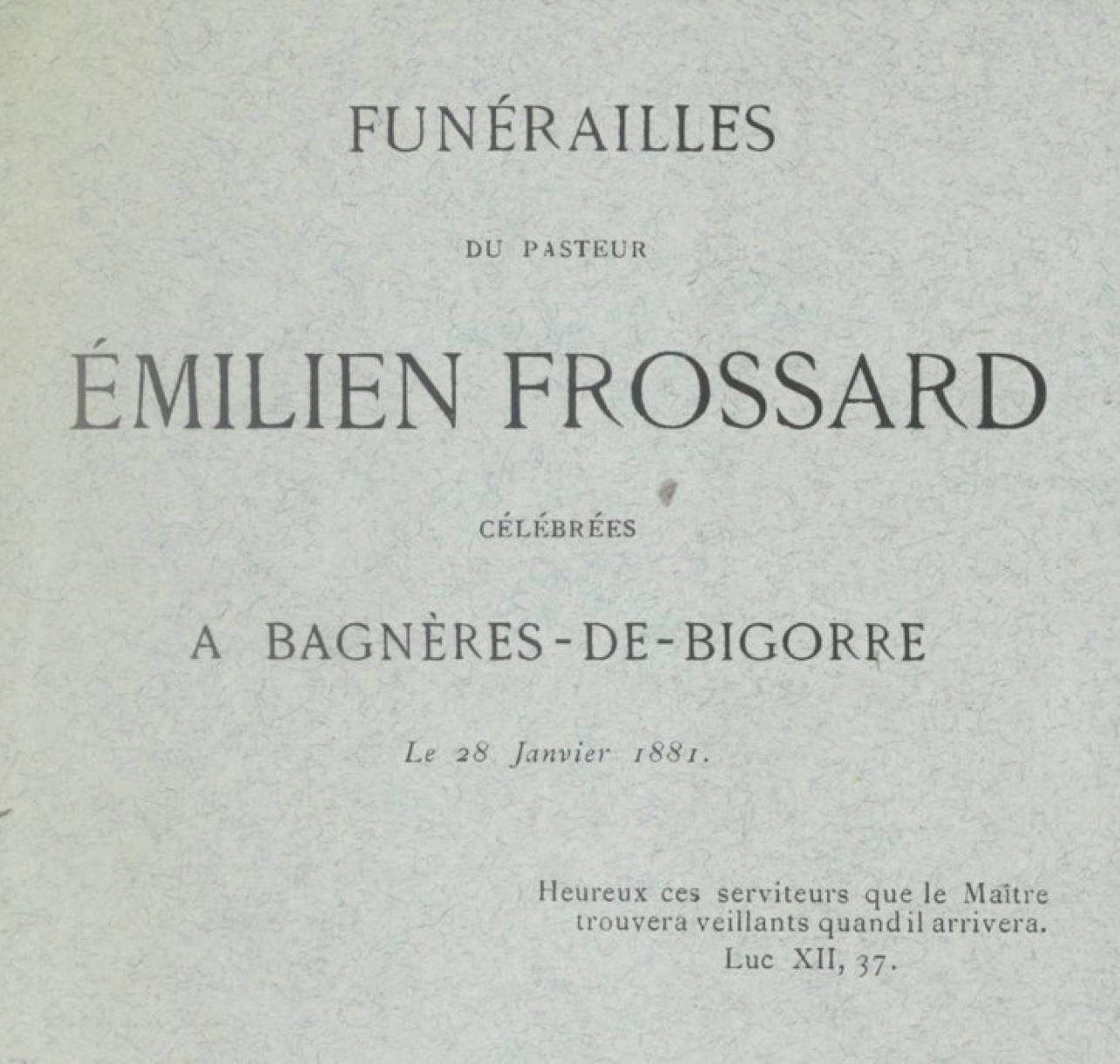 Émilien Frossard 1802-1881 – Espace Emilien Frossard
